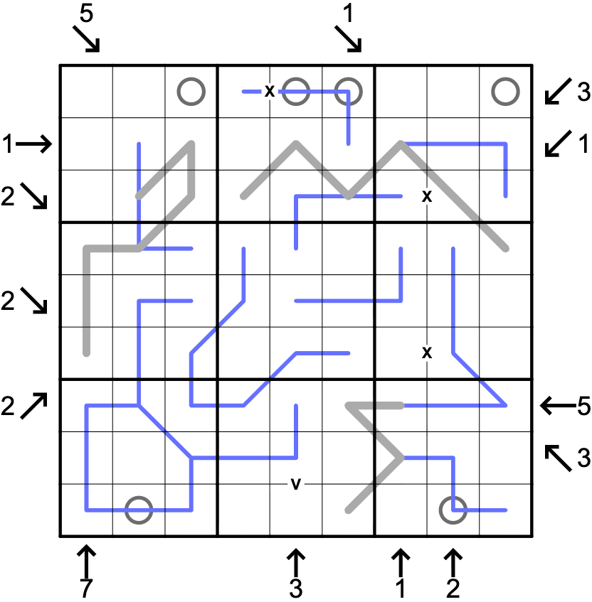 Threegions — Rätselportal — Logic Masters Deutschland