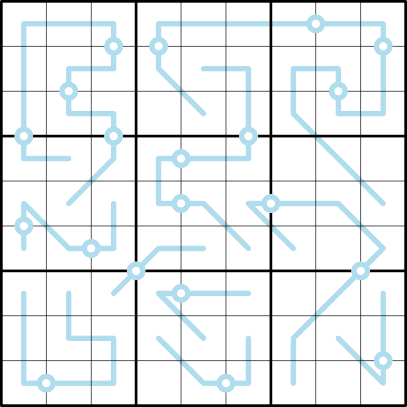 Sudoku Variants Series (455) - Equal split lines — Rätselportal — Logic ...
