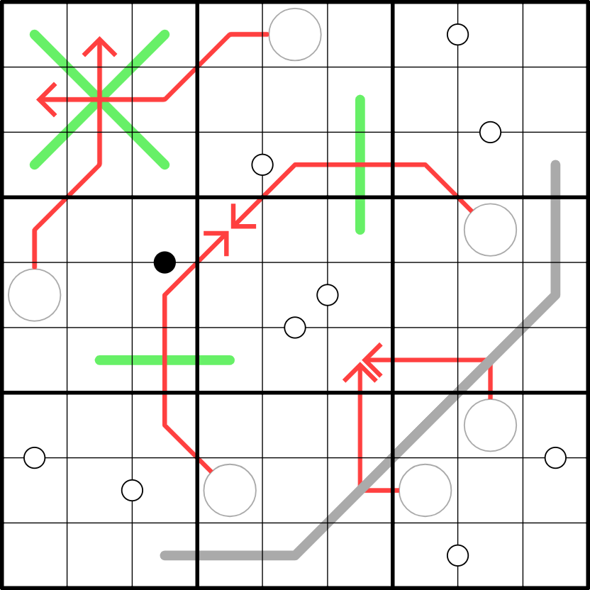 Diagonal Cross — Rätselportal — Logic Masters Deutschland
