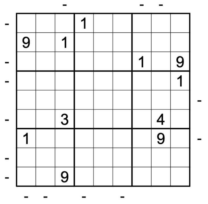 Invisible Sandwiches 2 — Rätselportal — Logic Masters Deutschland
