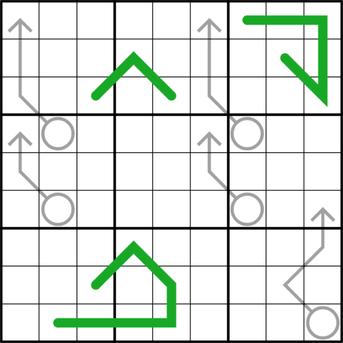 German Arrow Lines — Rätselportal — Logic Masters Deutschland